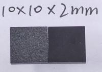 China Black B-Doped Polycrystalline CVD Diamond Film 1-100mm Size Moh's 10 Hardness for Waste Water Treatment for sale