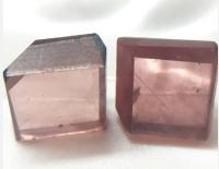 China Rough Lab Grown Pink CVD Diamond Jewelry 5mm to 10mm Square VS VVS Clarity for sale
