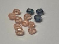 China HPHT Lab Grown Rough Diamond Fancy Color Pink Blue White 0.03-7 Carat for Jewelry for sale