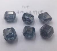 China Lab Grown Blue Diamond 1-3ct HPHT Synthetic Rough Diamond for Industrial Gem Use for sale