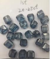 China Lab Grown Blue Diamond 1-3ct HPHT Synthetic Rough Diamond for Industrial Gem Use for sale