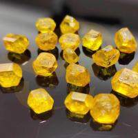 China Yellow HPHT Lab Grown Rough Diamond 0.5-5 Carat for Gem Use for sale