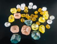 China HPHT CVD Lab Grown Colored Rough Diamond 0.1-5ct for Jewelry Grinding for sale