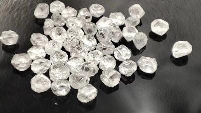 China HPHT Lab Grown Rough Diamond 0.01-10ct DEFGH VVS Mixed Size A and B Grade for sale