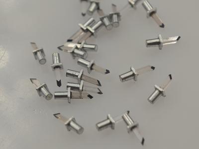China HPHT CVD Diamond Record Cutting Stylus Tip 4x0.7x0.7mm Clean White Brown Colorless for sale