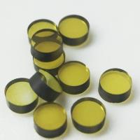 China Yellow MCD Diamond Plates 1.0-7.0mm HPHT Single Crystal Diamond for Cutting Tools for sale
