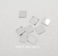 China Yellow White Blue HPHT Mono Diamond Square Substrate CVD Diamond Seeds with 30nm Roughness and ±0.05mm Thickness Tolerance for sale