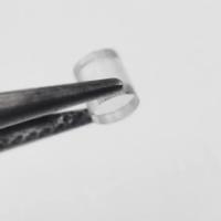 China Colorless Single Crystal Cylindrical CVD Diamond Stick Dia 2.6x3 mm No Defect for sale