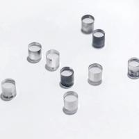 China Colorless Single Crystal Cylindrical CVD Diamond Stick Dia 2.6x3 mm No Defect for sale