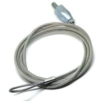 China Steel Wire Rope Crimped With Snap Hook Toggle Cable Gripper Suspension Kit for sale