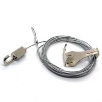 China Gallery Art Hook Cable Gripper Nylon Wire Rope With Looping For Hanging Picture for sale