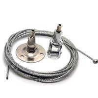 China Customize Suspension Fork Cable Gripper Hanging System For Display Panel for sale