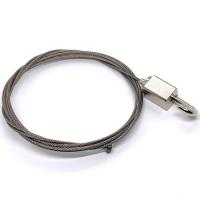 China Self Locking Brass Cable Gripper Hanger Signage Cable Hanging Systems for sale