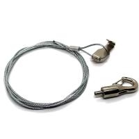 China Gallery Hanging System Track Accessory Cable Gripper Snap Hook For Sign Hanging for sale