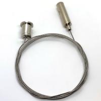 China LED Panel Light Suspension Kit Stainless Steel Wire Rope Cable Gripper Wire Clamp for sale