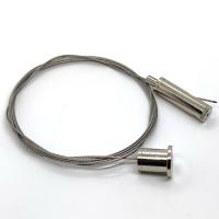 China LED Panel Light Suspension Kit Stainless Steel Wire Rope Cable Gripper Wire Clamp for sale