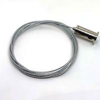 China Steel Wire Adjustable Ceiling Cable Gripper String Lighting Suspension Kits for sale