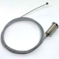 China Steel Wire Adjustable Ceiling Cable Gripper String Lighting Suspension Kits for sale