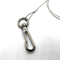 China Stainless Steel Wire Rope Lanyards Cable With End Fittings For Plants Pots Hanging for sale