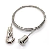 China Adjustable Height Hooks Cable Gripper Use With Wire Rope To Hang Acoustic Panels for sale