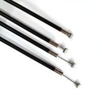 China PVC Coating Steel Luggage Handle Vinyl Galvanized Steel Wire Rope Double Terminal Eye End for sale
