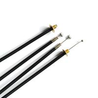 China PVC Coating Steel Luggage Handle Vinyl Galvanized Steel Wire Rope Double Terminal Eye End for sale