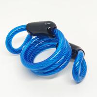 China High Tensile Vinyl Coating Galvanized Cable Spring Lanyard Sling For Automobile Door Bolt for sale