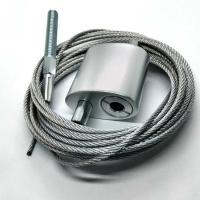 China Adjustable Wire Holder Cable Looping Gripper Linear Hanging Systems For HVAC Ducting for sale