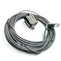 China Nickel Paint Zinc Alloy Looping Gripper Wire Suspension Kit For Lighting for sale