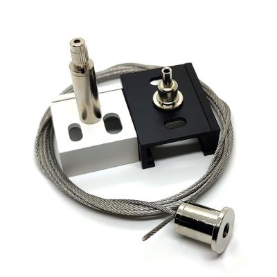 China Lighting Cable Suspension Systems Cable Gripper Complete Hanging Kits for sale