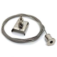 China Wire Cable Gripper Suspension Kit With Aluminum Panel Clip For XTSC Track for sale