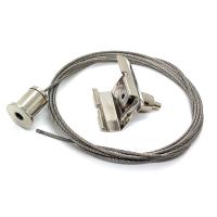 China Wire Cable Gripper Suspension Kit With Aluminum Panel Clip For XTSC Track for sale