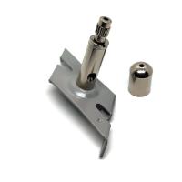China LED Aluminum Channel Wire Gripper Suspension Wire Light Fittings With Mounting Clips for sale