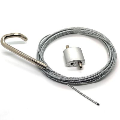 China Steel Wire Rope Loop Kit Cable Gripper With Stud Two Way Aircraft Cable Hanging Kit for sale