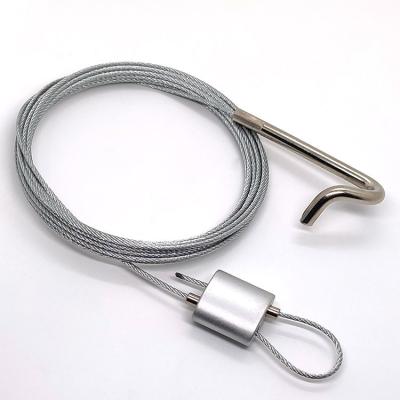 China Double Way Adjustable Aircraft Looping Gripper Cable Hanging Kit for sale