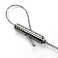 China Steel Adjuster Aircraft Looping Gripper Cable Lock Clamp Tensioner With Loop for sale