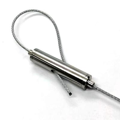China Steel Adjuster Aircraft Looping Gripper Cable Lock Clamp Tensioner With Loop for sale