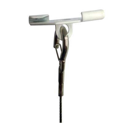 China Suspended Ceiling Clips For Lights White T - Bar Clips Track Lighting for sale