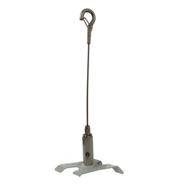 China Drop Ceiling Track Lighting Clips T Bar Clips Mounting Ceiling Clips With Hook Cable Gripper for sale