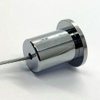 China Brass Chrome Ceiling Coupler Attachment Steel Wire Rope Ceiling Connector for sale