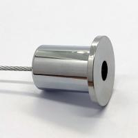 China Brass Chrome Ceiling Coupler Attachment Steel Wire Rope Ceiling Connector for sale