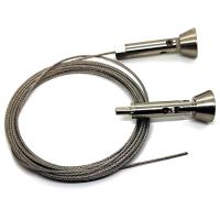 China Top Quality Wire Ceiling Gripper Cable Fastening Curtain Tensioner With Screw And Anchor for sale