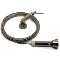China Top Quality Wire Ceiling Gripper Cable Fastening Curtain Tensioner With Screw And Anchor for sale