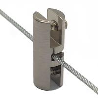 China New Hot Selling Item Display Fixture Glass Clamp For Cable Display System for sale