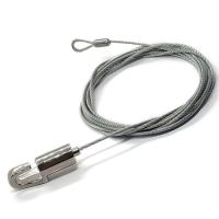 China Steel Cable Sling With Adjust Cable Gripper For Picture Hanging Systems for sale