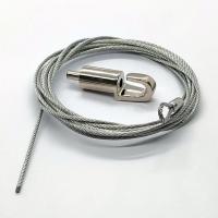 China Steel Cable Sling With Adjust Cable Gripper For Picture Hanging Systems for sale