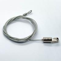 China Steel Cable Sling With Adjust Cable Gripper For Picture Hanging Systems for sale