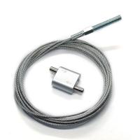 China Iron Suspension Kit Adjustable Hanging Wire Kit With Looping Gripper For Led Panel Light for sale