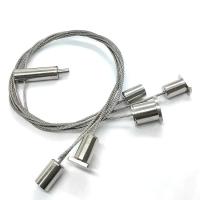 China Cable Fastening Wire Rope Gripper Lighting Accessories Ceiling Hanger Suspension Cable for sale