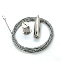 China Adjustable Aircraft Cable Suspension Gripper Stainless Wire Rope For Lighting for sale